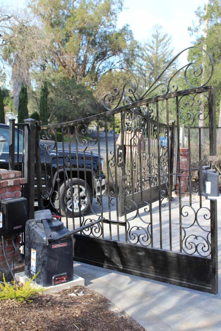 The benefits of custom wrought iron gates - Bay Area Lions Gate ...